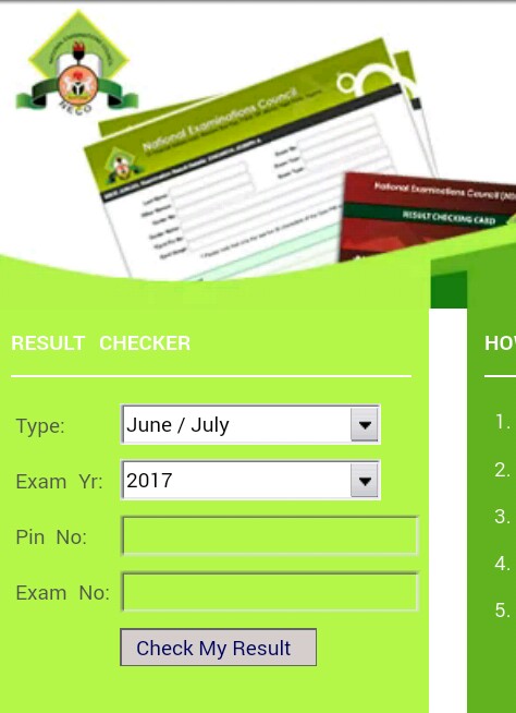 NECO 2017 SSCE June July Examination Results Out See How To Check neco-2017-ssce-june-july-examination-results-out-see-how-to-check