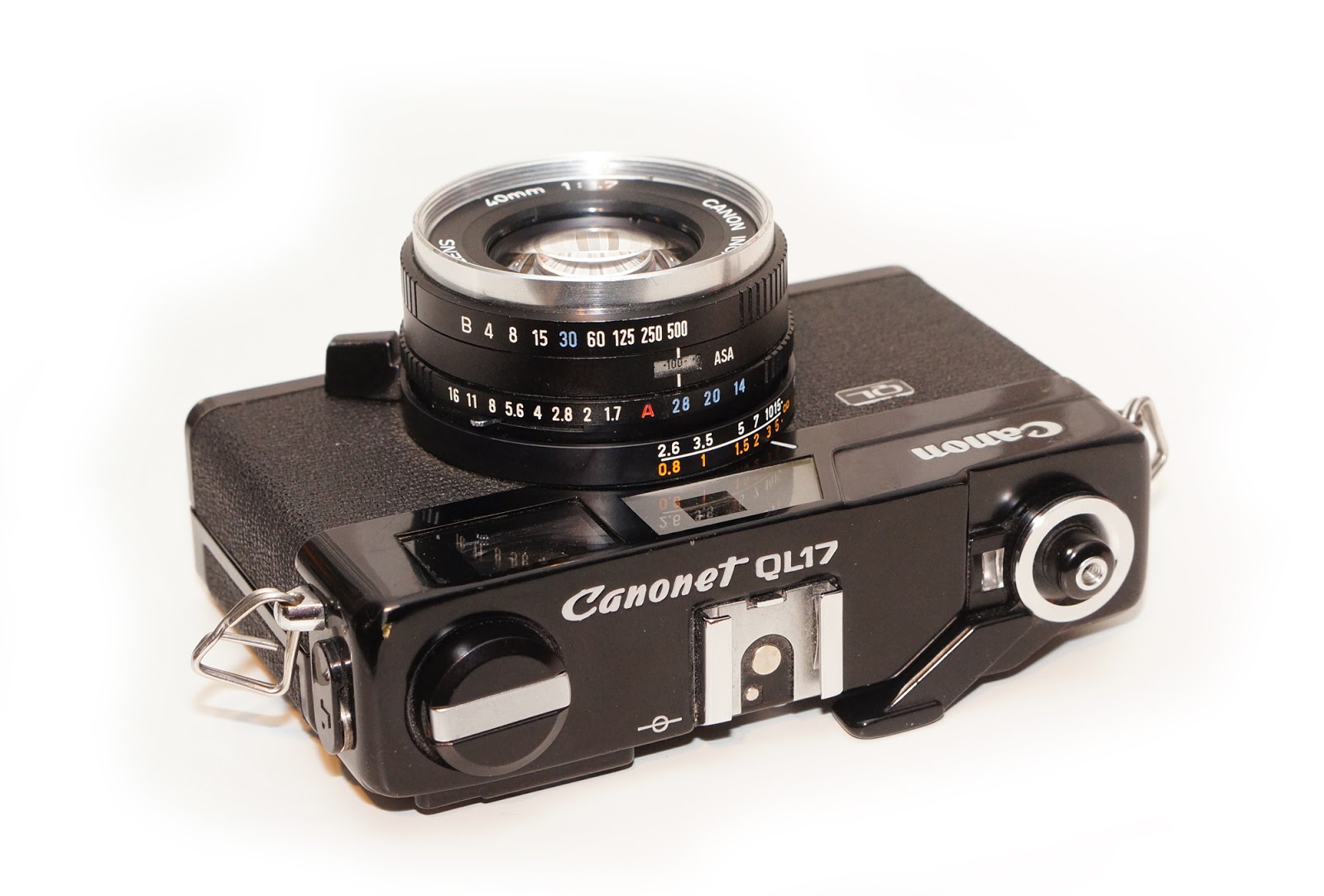 KulTur i Natur: Canonet QL17 i kamerahyllan