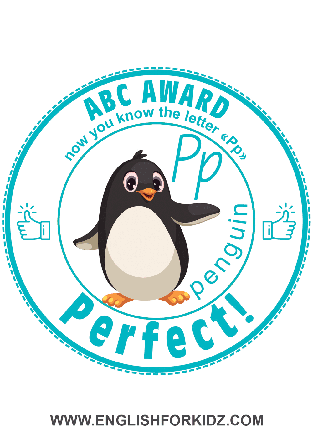 English for Kids Step by Step: Letter P Worksheets, Flash Cards ...