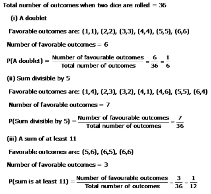 Frank Chapter 25 Probability Solutions Class 10 Maths