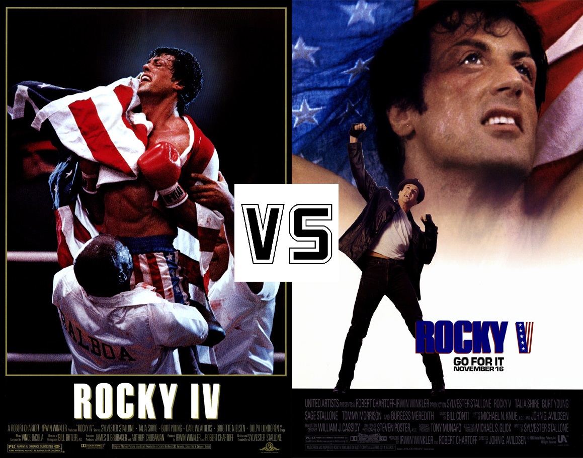 El Cinéfago de la Laguna Negra: Rocky IV versus Rocky V