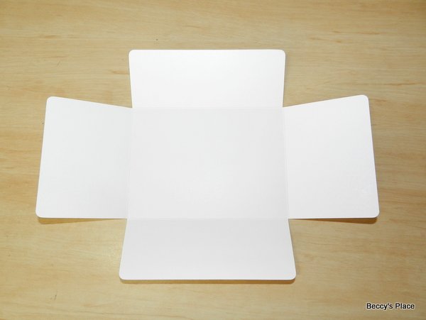 Beccy's Place: Tutorial - Quatro Fold Card