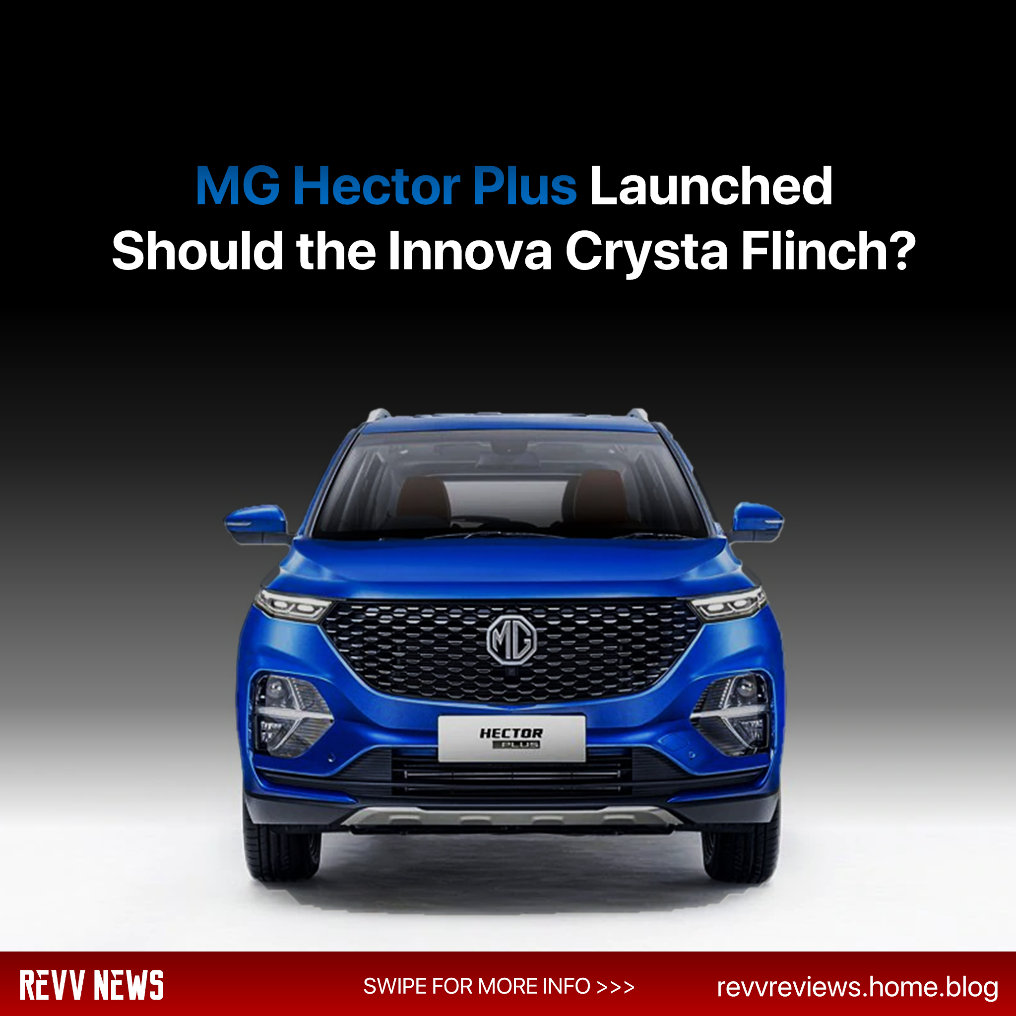 MG Hector Plus Launched (Car Specifications, Pricing & Image Gallery)