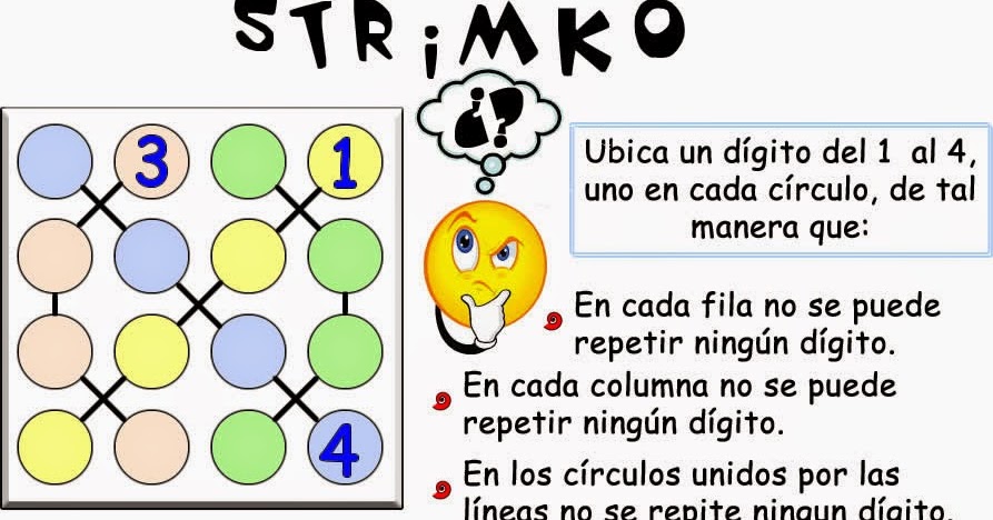 SEGUNDOMONSALUD: STRIMKO: ¿ A ver si lo resuelves?