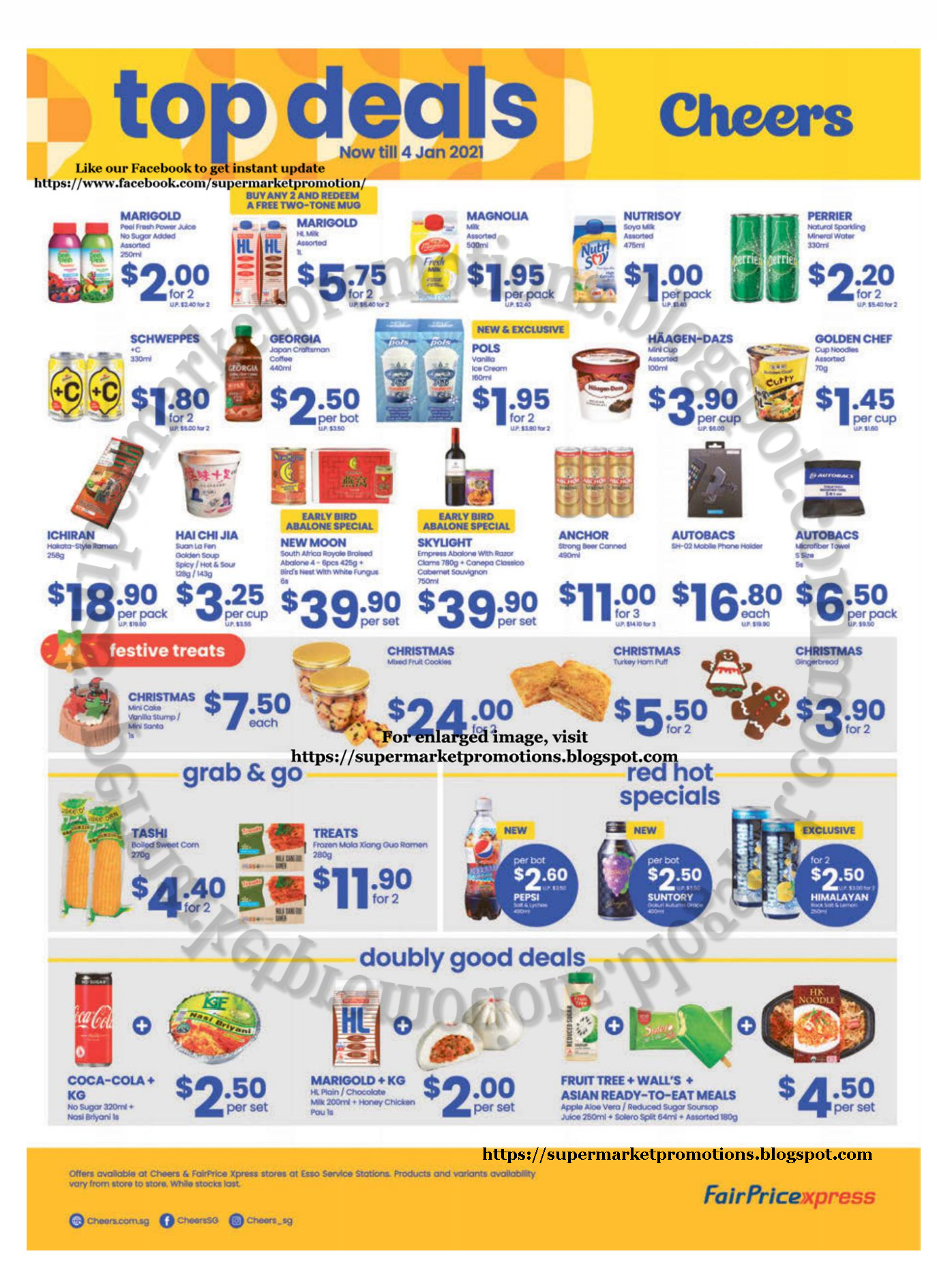 Cheers Promotion 03 December 2020 - 04 January 2021 ~ Supermarket ...