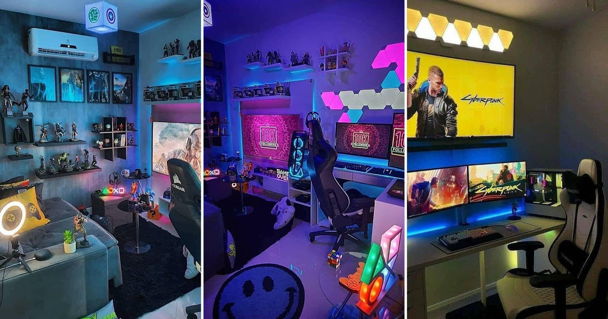 15 Idea Inspirasi Ruang Gaming Idaman Gamers Diluar Sana, Bestnya ...