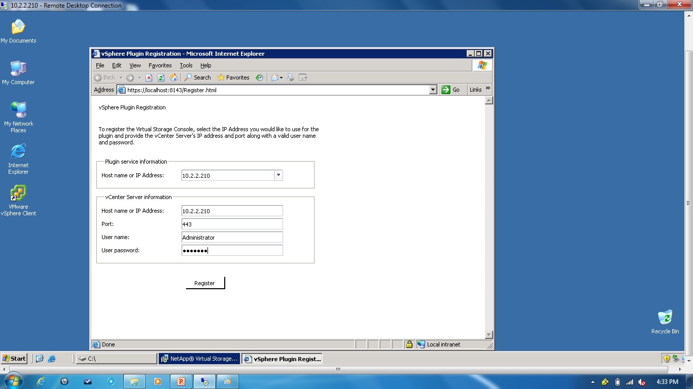 Remote Infrastructure Management: NetApp Virtual Storage Console for ...