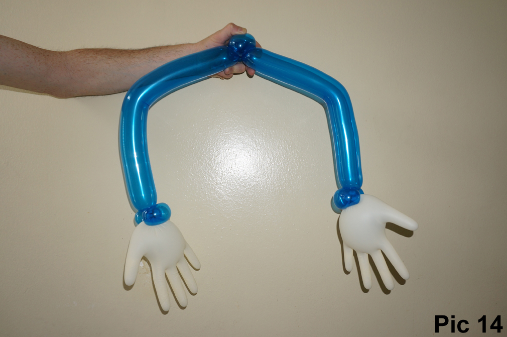 CLASSICAL: How to make hand signs (Like! Thumb up) out of balloons