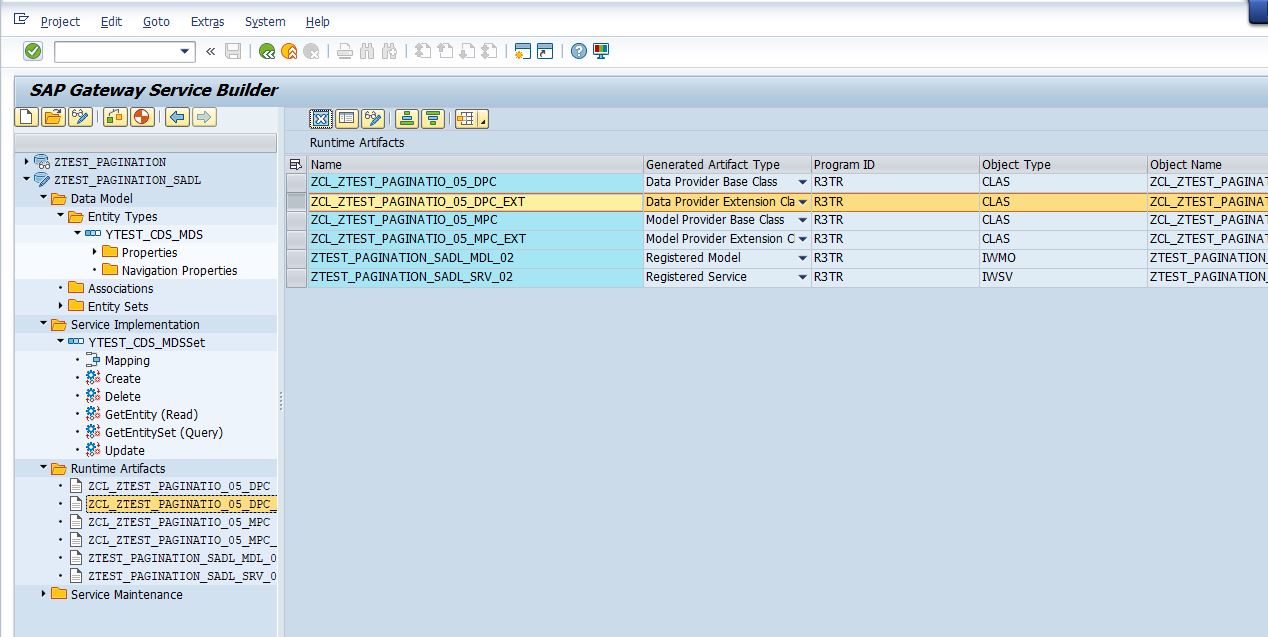 SAP ABAP Central: Creating OData API based on a Mapped Data Source