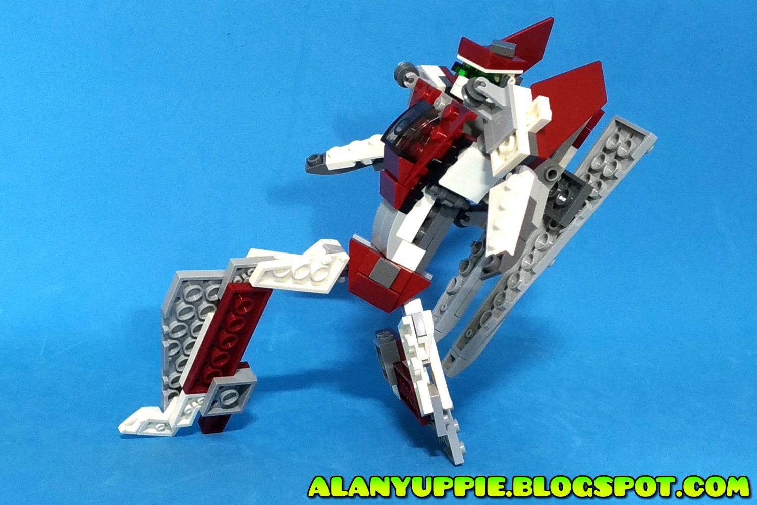 Alanyuppie's LEGO Transformers: Video Tutorial: Transformer Space jet ...