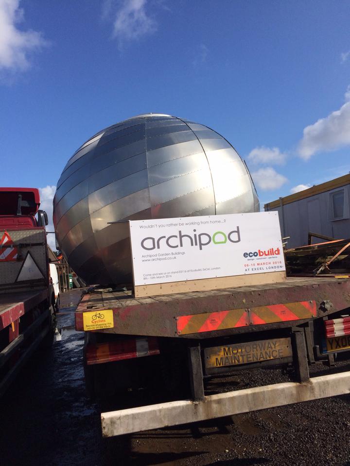 Shedworking: Aluminium Archipod