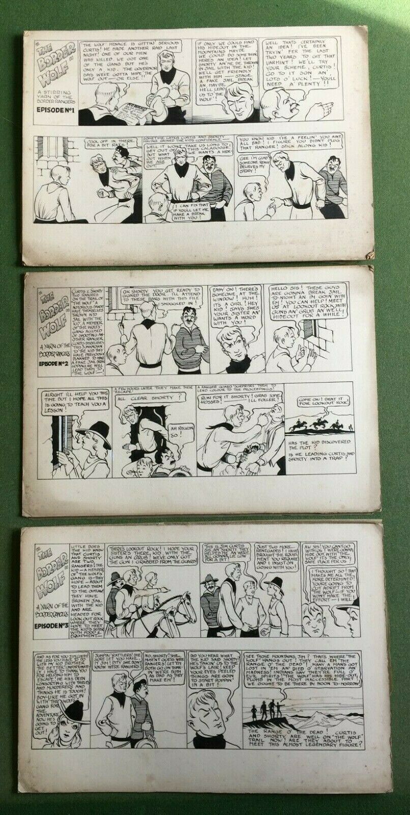 Boys Adventure Comics: Walkden Fisher art for sale (3)