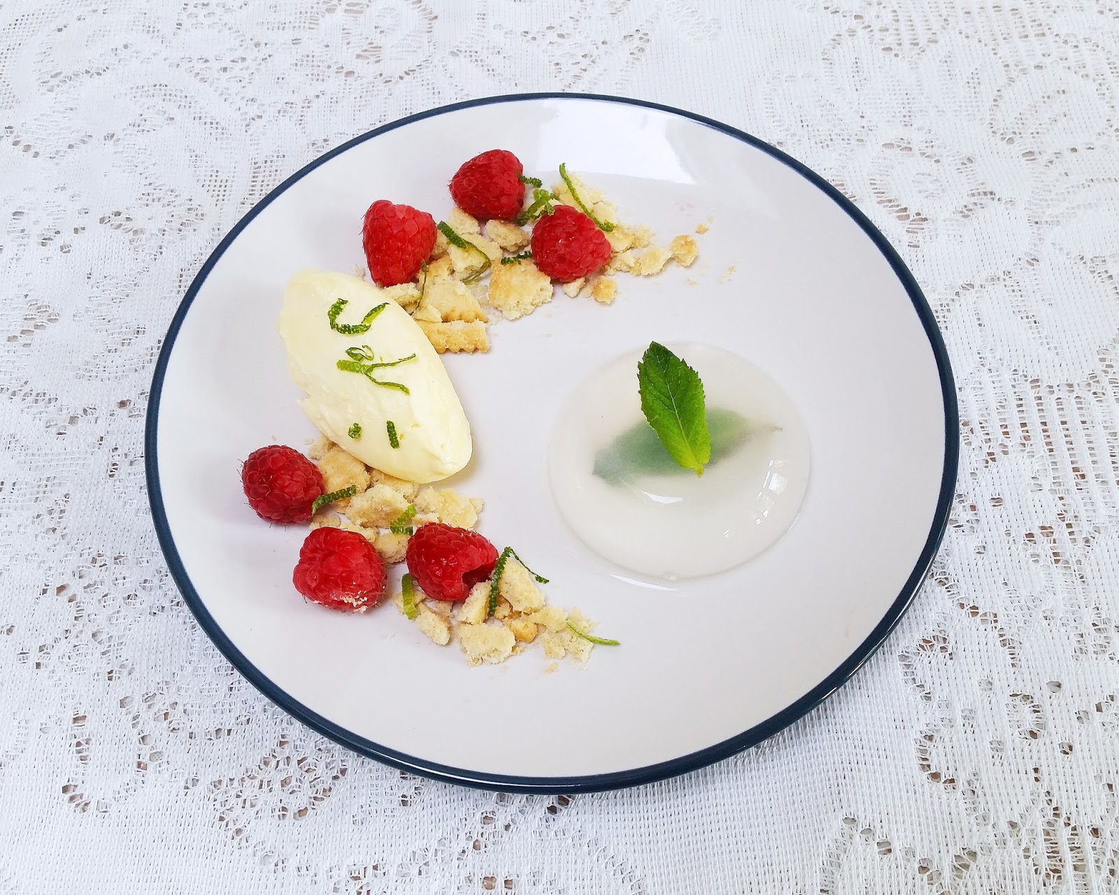 'Deconstructed' Mojito Raindrop Cheesecake – Recipe
