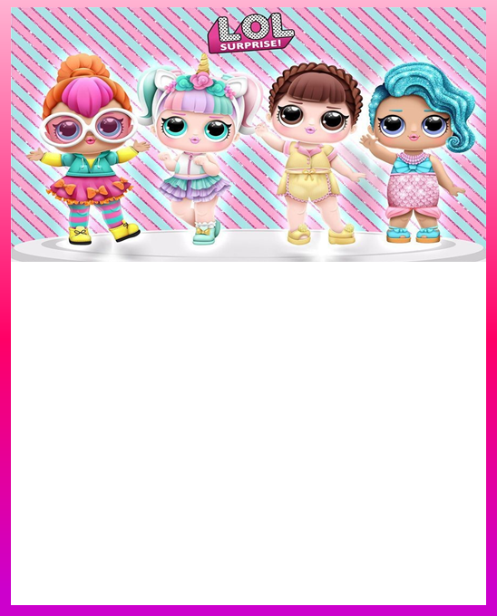 Kits imprimibles gratis : Invitaciones LOL surprise