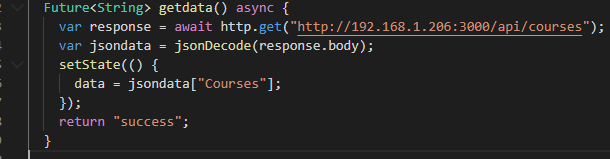 Create Your First Api Using Deno And Fetch All The Data From Api In The Flutter App Using