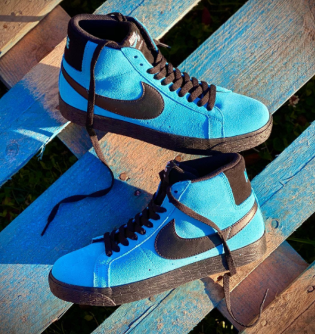 Nike SB Zoom Blazer "Highlighter" Baltic Blue | Skate Shoes PH - Manila ...