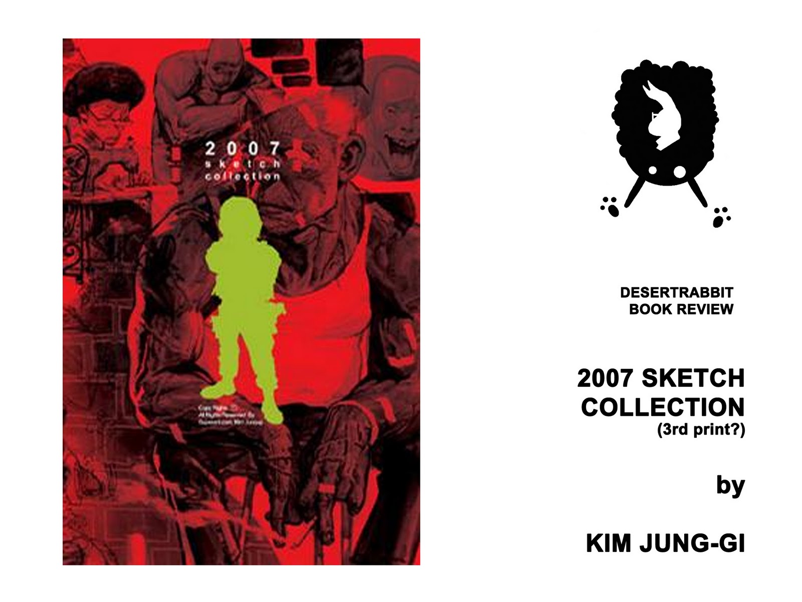 Nicky Soh: BOOK REVIEW: 2007 Sketch Collection by Kim Jung-Gi