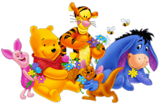 Sorria Sempre: Personagem do dia: Ursinho Pooh