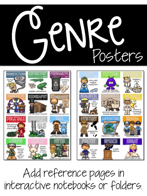 Primary Graffiti: Reading Genre Posters and Freebie