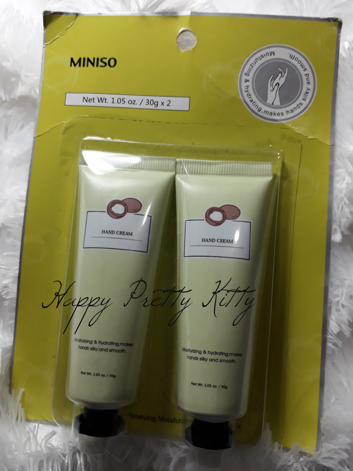 Happy Pretty Kitty: Review: Miniso Hand Cream Shea Butter