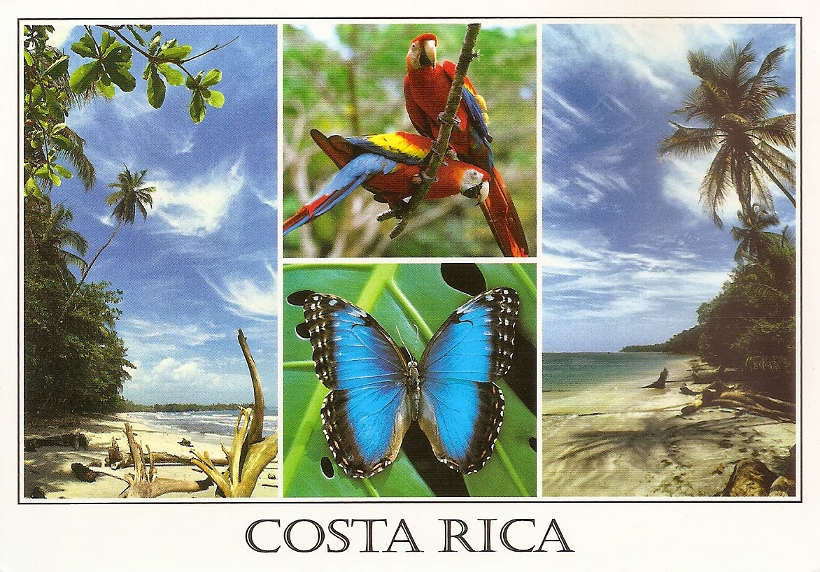 PippiLottaPirat: Postcards from Shirley from Costa Rica
