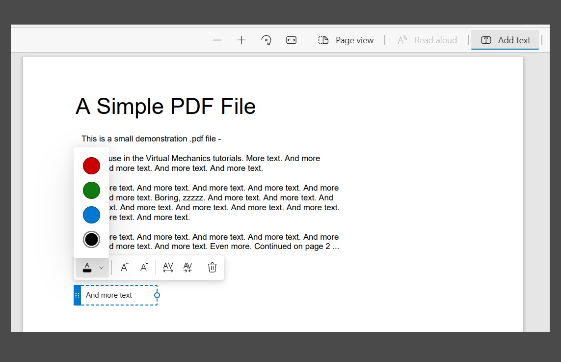 New Microsoft Edge Update Will Let You Edit Text In PDFs Directly