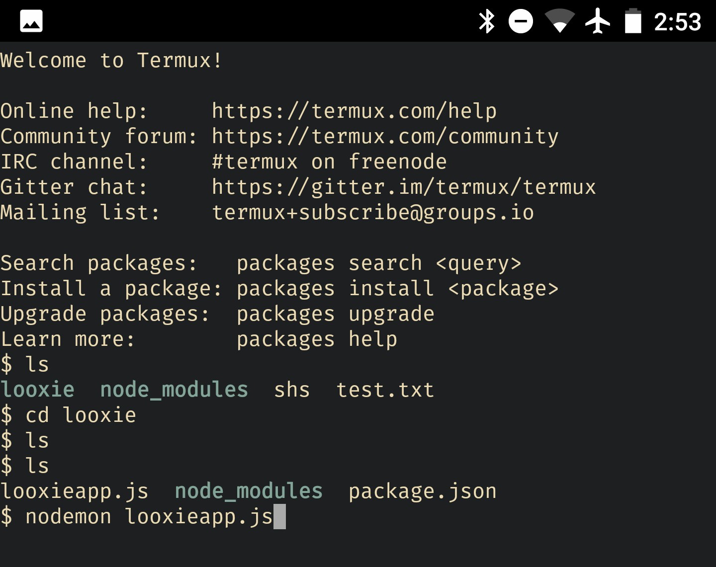 INFO TERMUX: Kumpulan script termux terlengkap