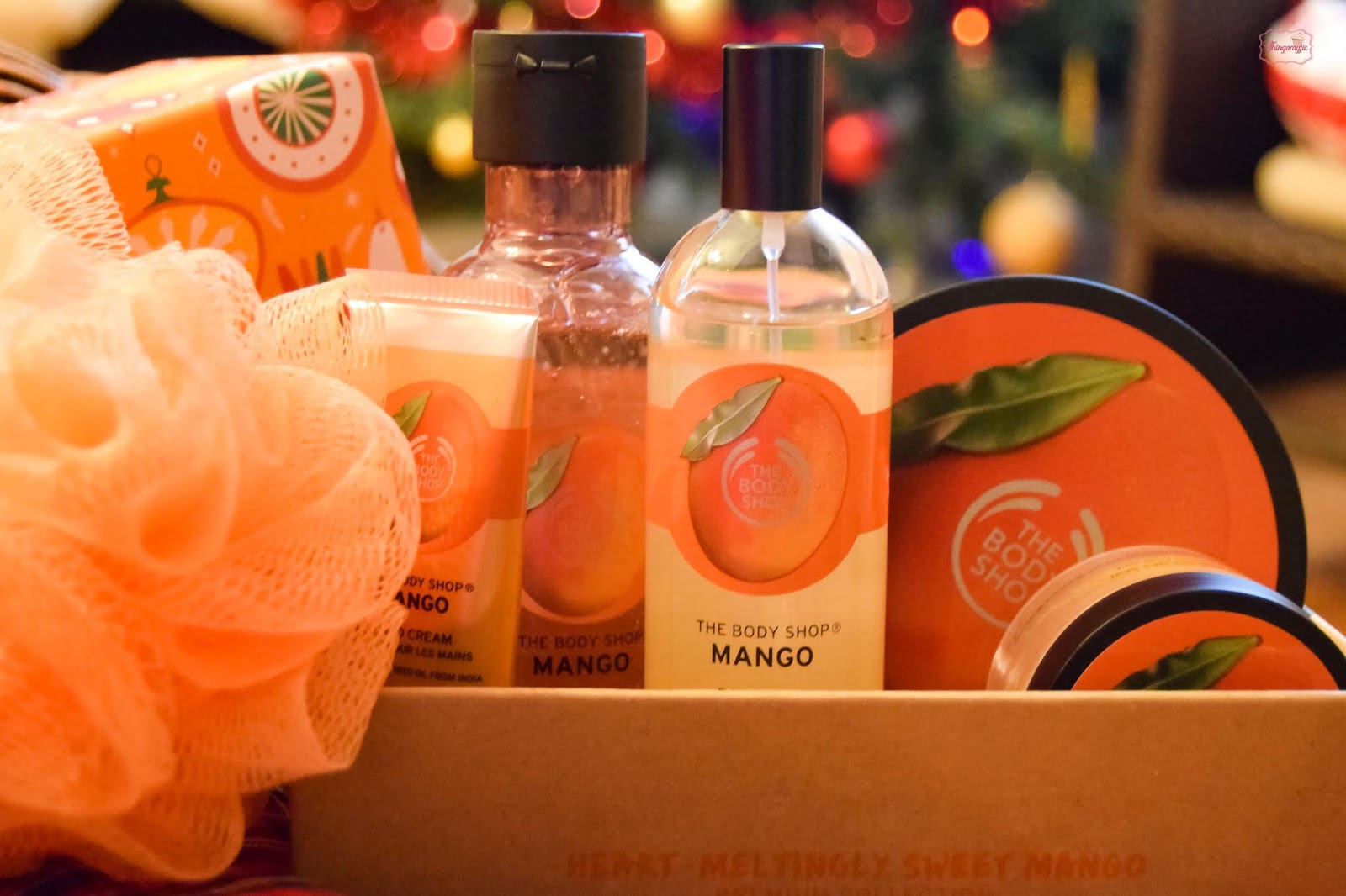 The Body Shop Christmas Gift Box Mango Collection | Thingamyjic
