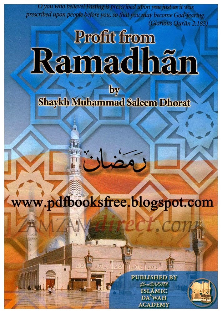 Profit From Ramadhan By Muhammad Saleem Dhorat Download Free Pdf Books ...