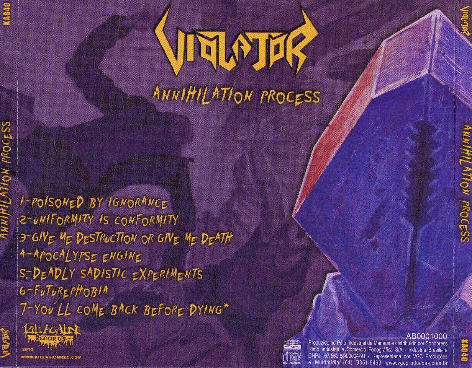 LoxaRock 2: Violator - 2010 - Annihilation Process