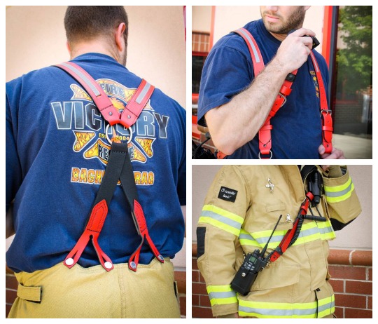 On Scene: NEW Firefighter Red from Boston Leather