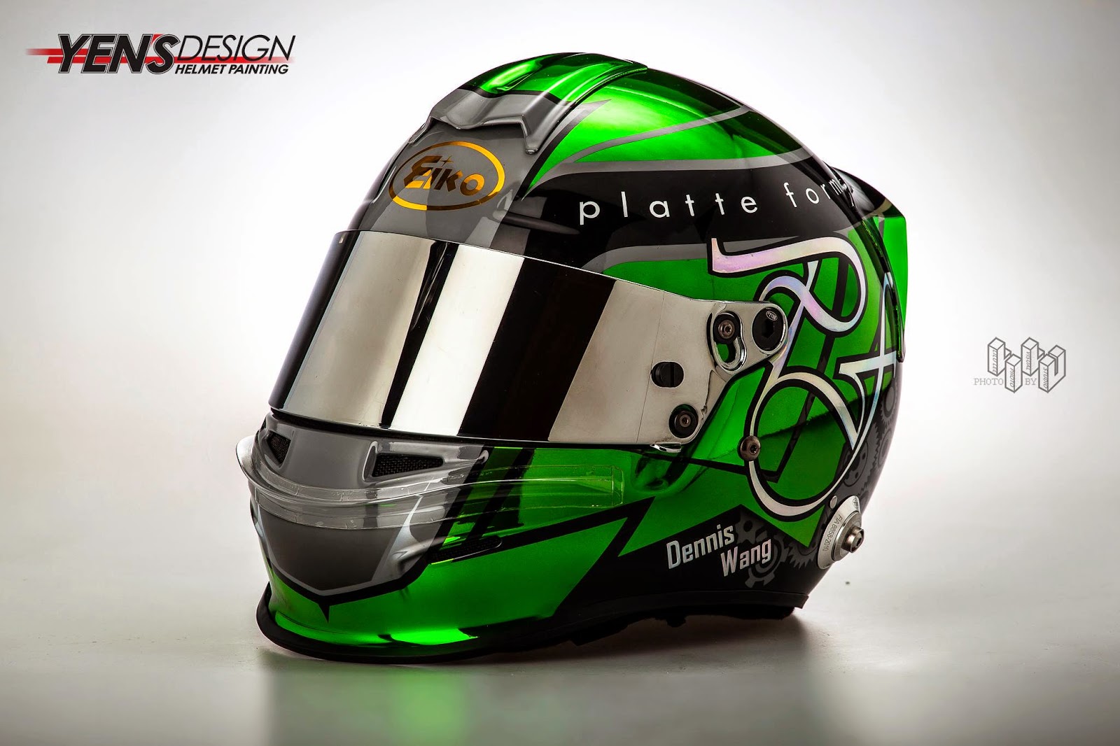 Racing Helmets Garage: Bell RS3 Pro D.Wang 2014 by Yen's Design Helmet ...