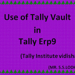 Tally notes 4 PGDCA