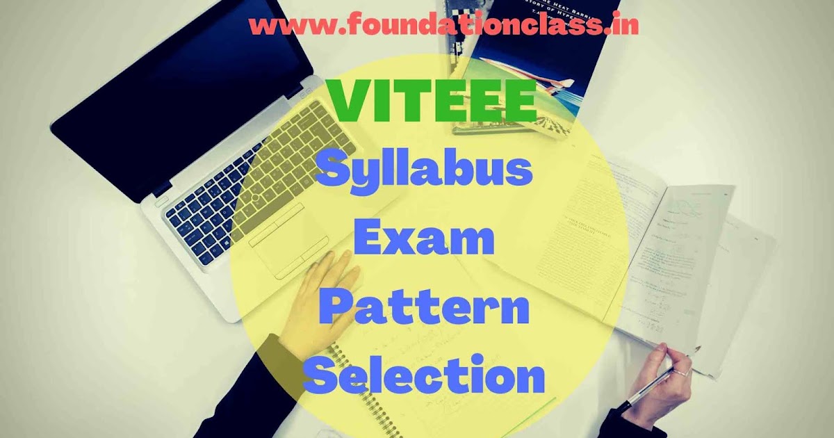 VITEEE EXAM SYLLABUS & PATTERN