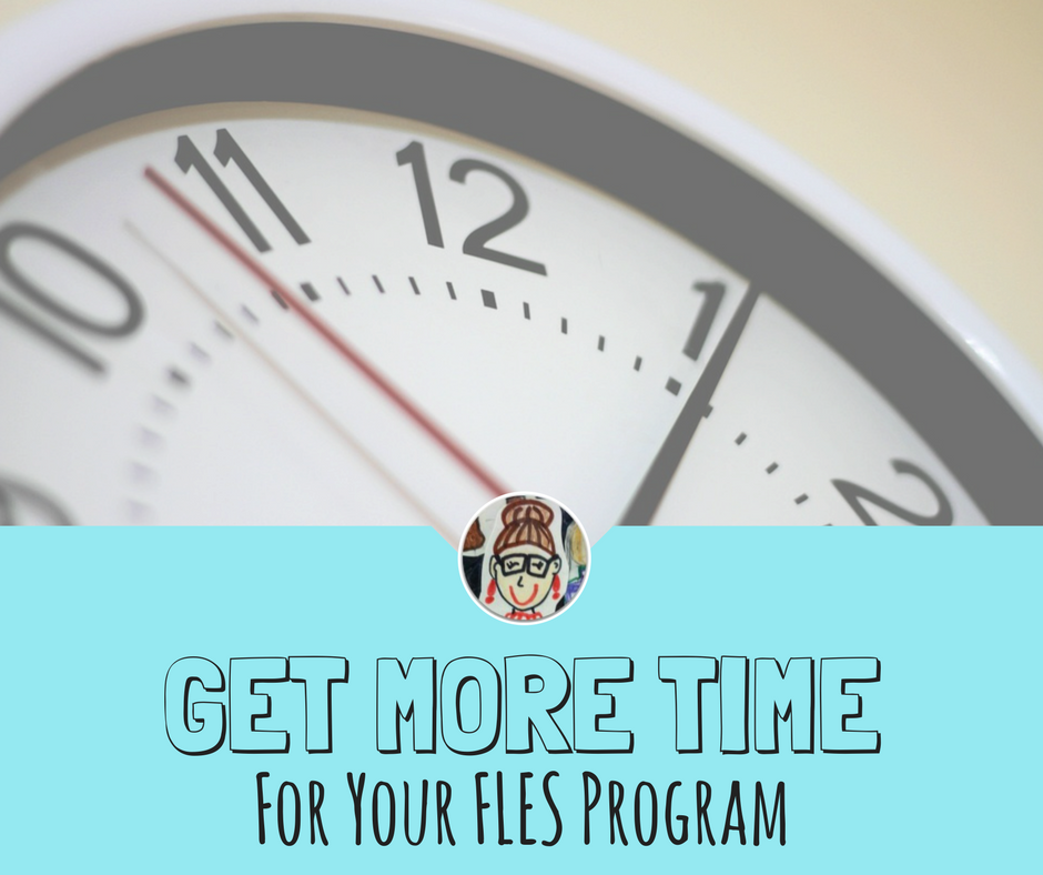 Señora Speedy: Get more time for your FLES program!