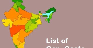 General caste list in up, Bihar, Rajasthan, Uttarakhand, Punjab and ...