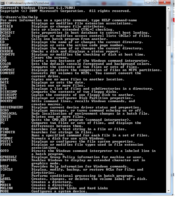 Les principales commandes de ms dos - Astucesinformatique