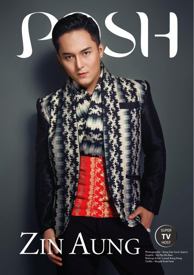 M y a n m a r H u n k s: Zin Aung @ POSH magazine