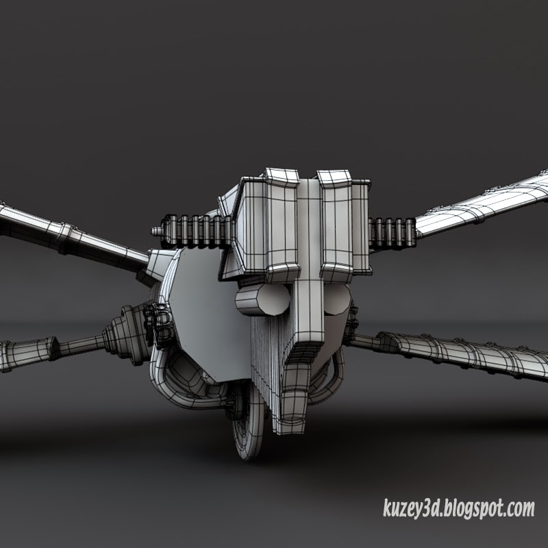 Butteridge's Flying Machine: Wip2