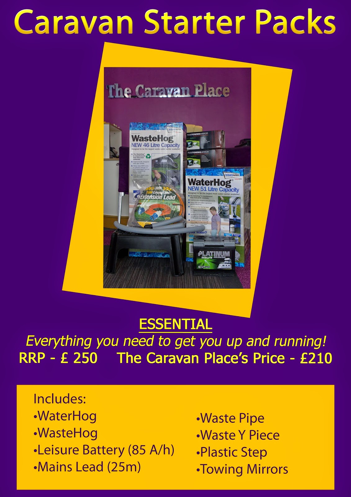The Caravan Place: Starter Packs Now Available!!