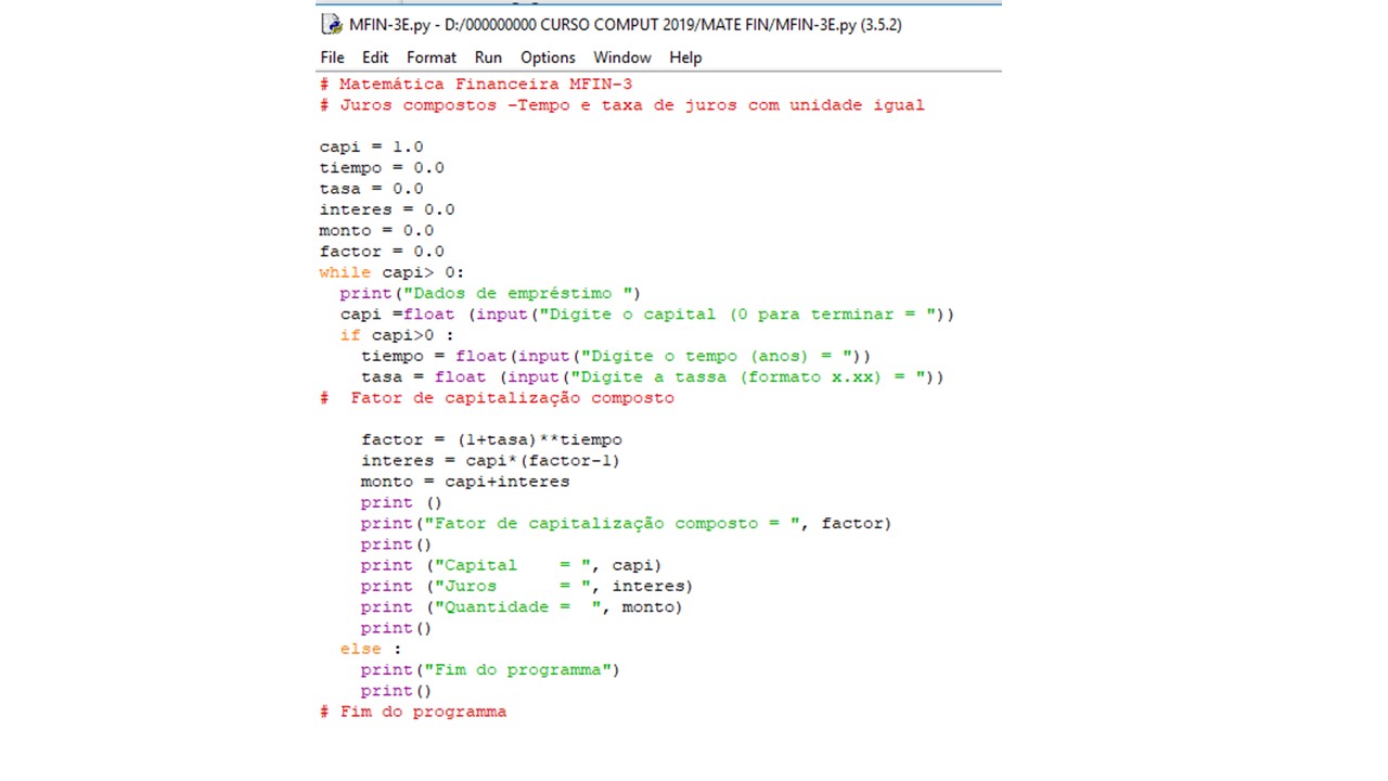Financial Mathematics for all: Juros compostos: cálculos e programas em ...