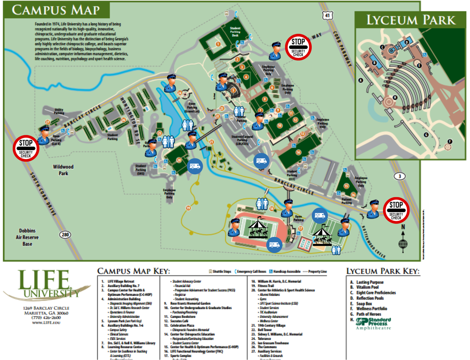 Life University Homecoming 2015-2016: Events & Map