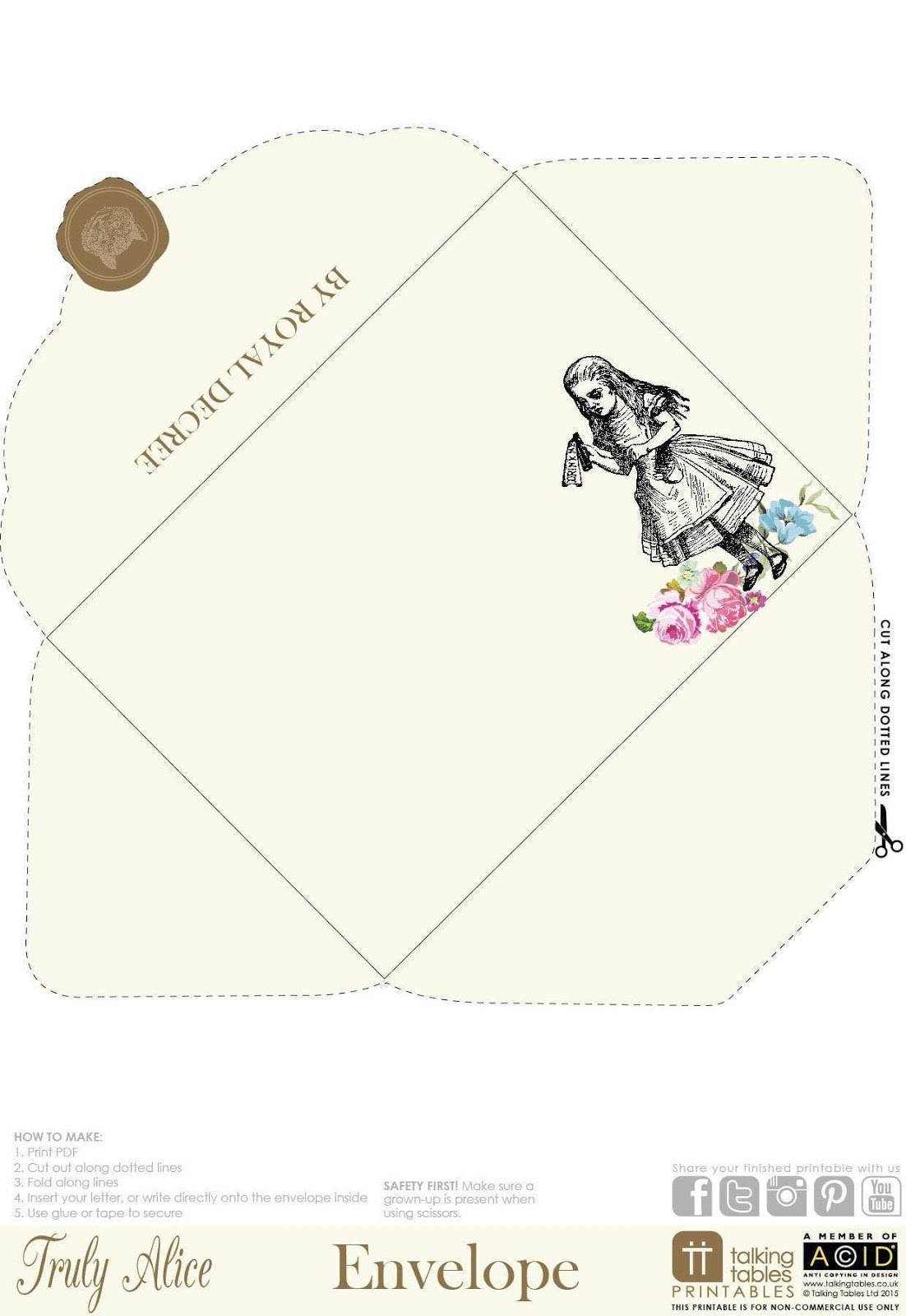 Musings of an Average Mom: Vintage Alice in Wonderland Party