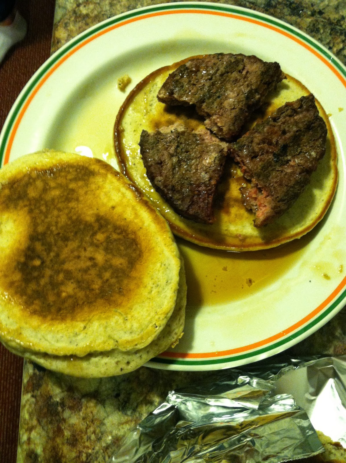 Budget Epicurean: Breakfast Pancake Burger