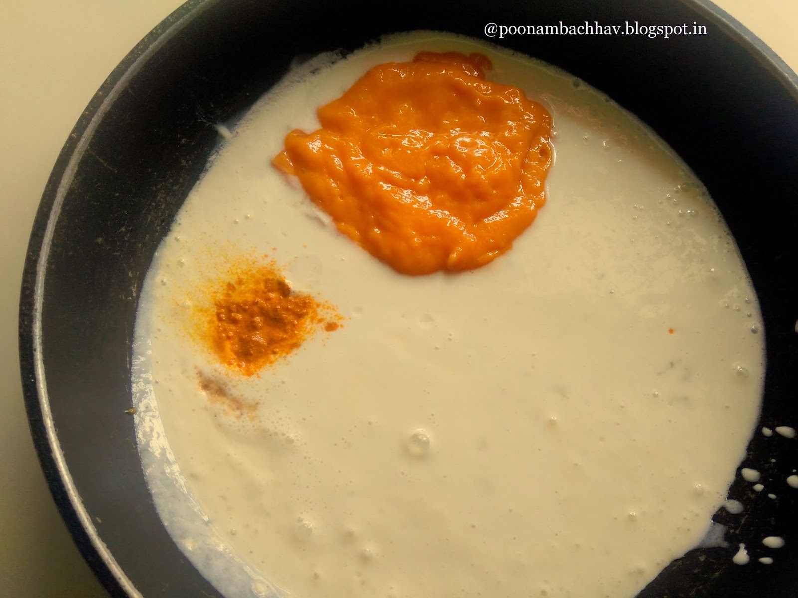 Annapurna: Fajeto / Gujarati Ripe Mango Kadhi Recipe