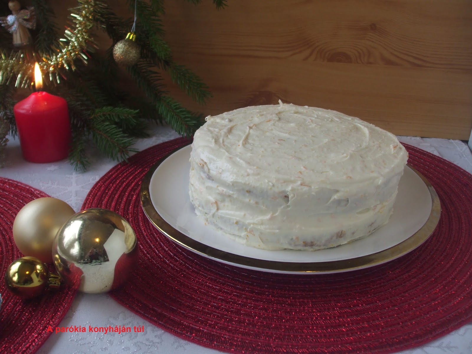 A parókia konyháján túl: Répatorta karácsonyra hangolva
