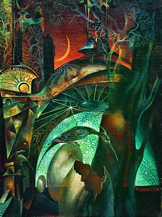 Maher Art Gallery: Ivan Slavinsky 1968 | Russia | Surrealist and ...