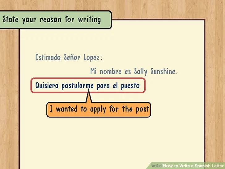 How To Start A Letter In Spanish ~ Thankyou Letter