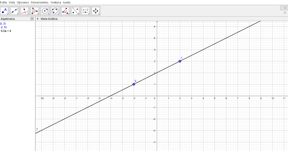 Graficación: Linea recta
