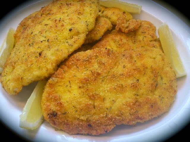 The Briny Lemon: Pan-Fried Parmesan-and-Herb Chicken Breasts